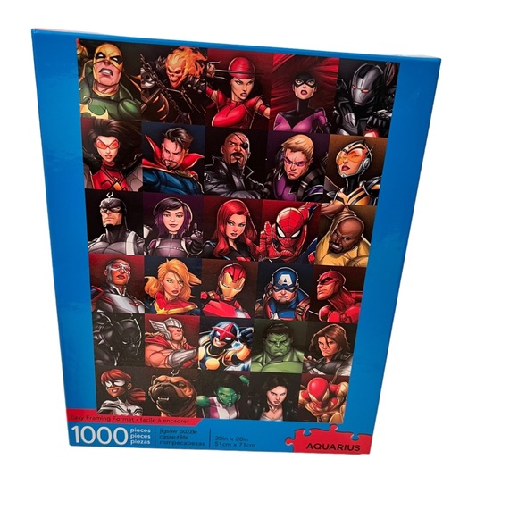 Aquarius | Games | Aquarius Marvel Superhero 3 Characters 000 Piece ...